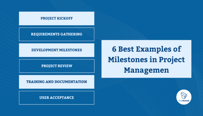 What Is a Milestone in Project Management? A Complete Guide | Onethread
