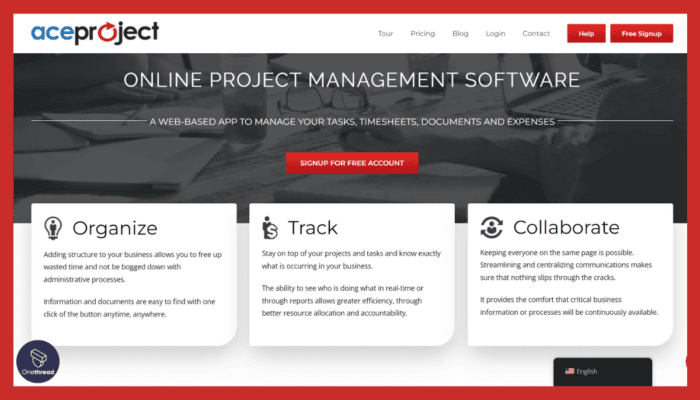 Top 8 AceProject Alternatives and Competitors in 2023 | Onethread