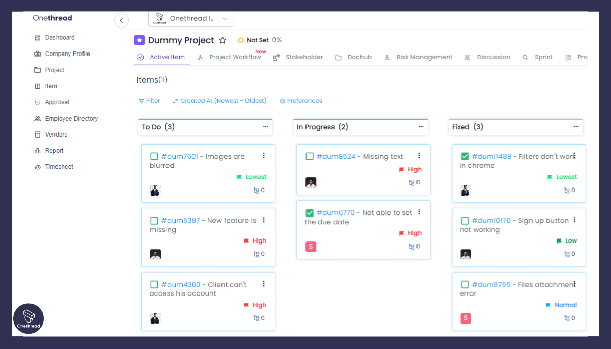 Kanban Board Examples Customize Kanban Boards As You Need Onethread
