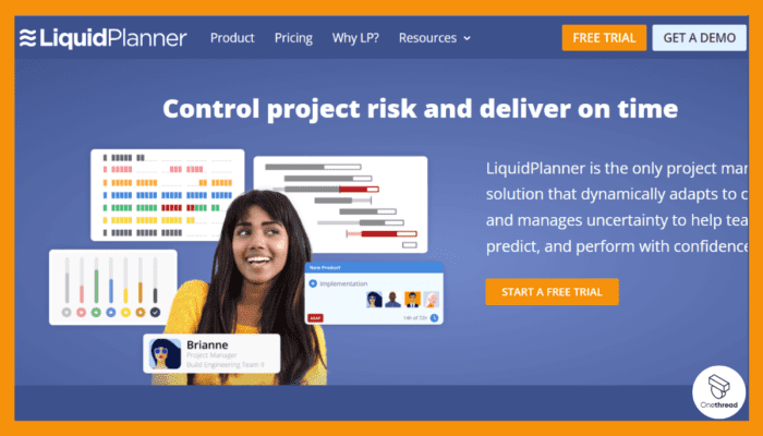 Top 8 LiquidPlanner Alternatives And Competitors Of 2023 | Onethread