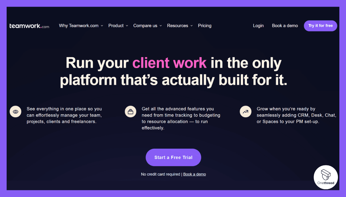 Top 5 Enterprise Project Management Software Solutions | Onethread