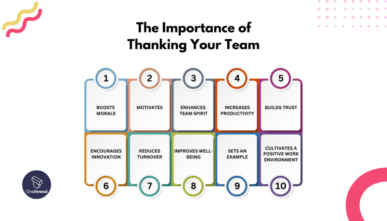 How To Thank Your Team: Efficient Ways To Say Thanks to Team | Onethread