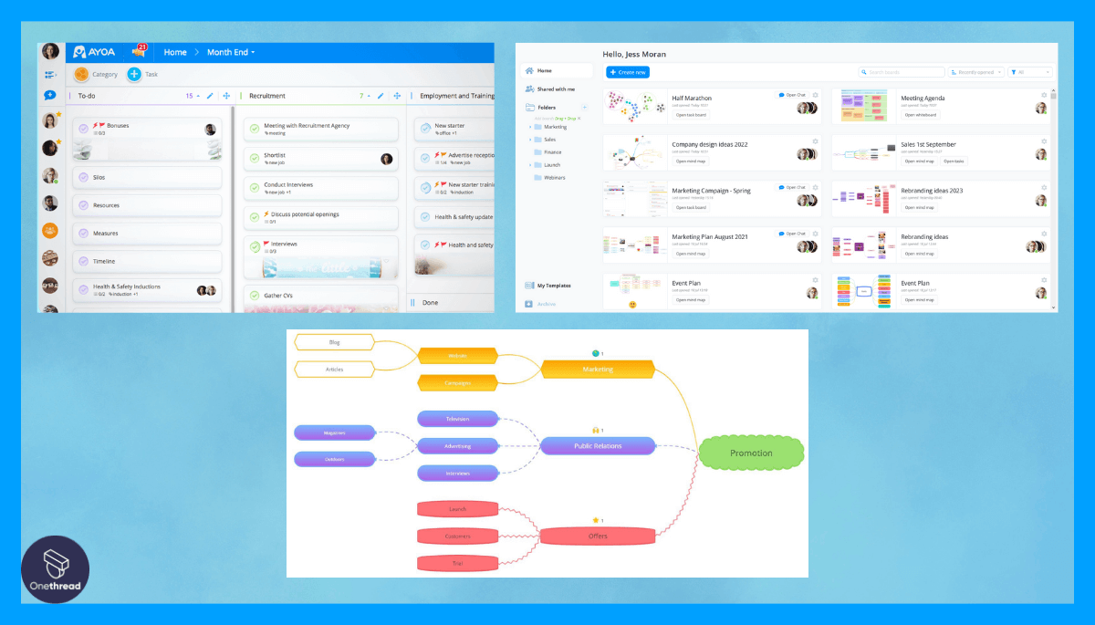 Top 5 Mind Mapping Software to Unlock Your Creativity | OnethreadBlog