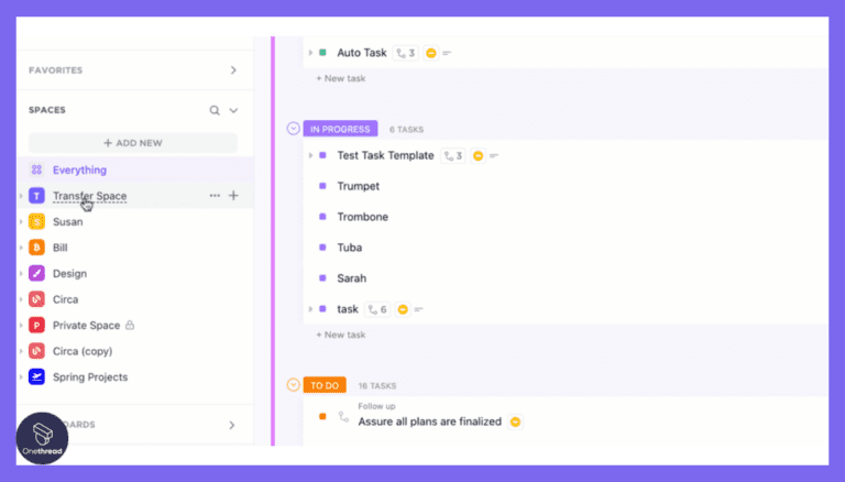 5 Project Management Tools You Need to Know about in 2025 | Onethread