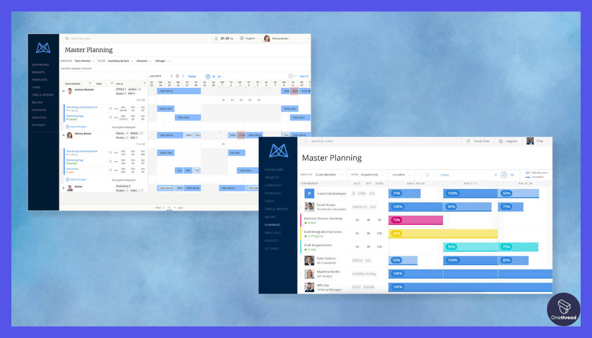 5 Best Agency Resource Management Software in 2023 | Onethread