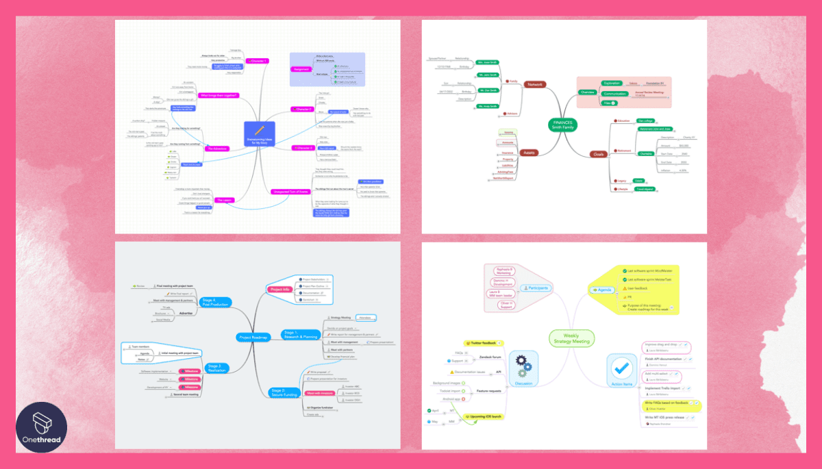 Top 5 Mind Mapping Software to Unlock Your Creativity | Onethread