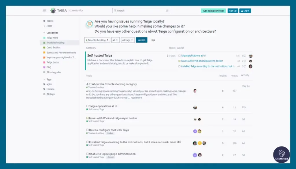 Top 5 Open Source Project Management Software in 2023 | OnethreadBlog